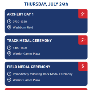 The 2025 DoD Warrior Games | presented by GoHireAVet.com